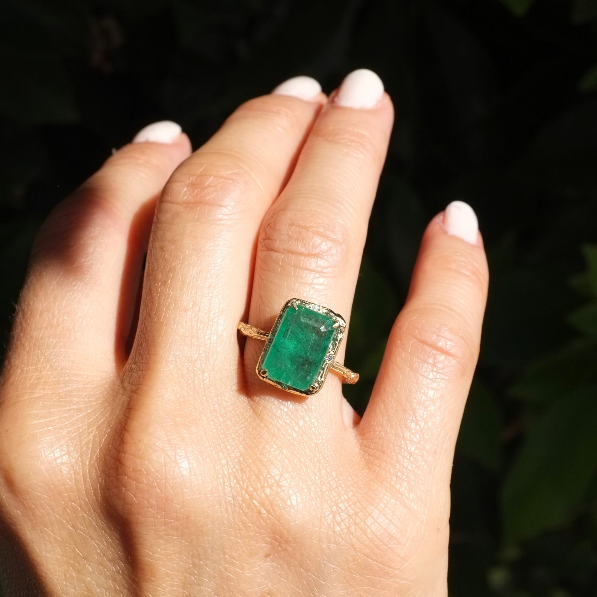 Emerald Forest Ring – Elisabeth Bell